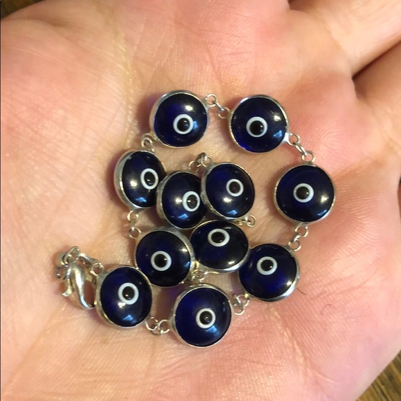 Jewelry | Turkish Devil Eye Blue Bracelet | Poshmark